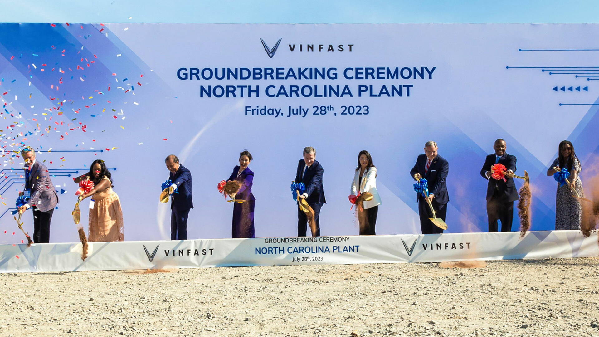VinFast Breaks Ground On U.S. Factory, Set To Begin Production In 2025 ...