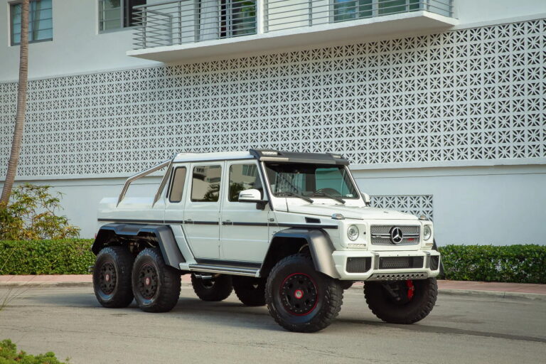 This Mercedes-Benz G63 AMG 6×6 Might Set A New Record On Bring A ...