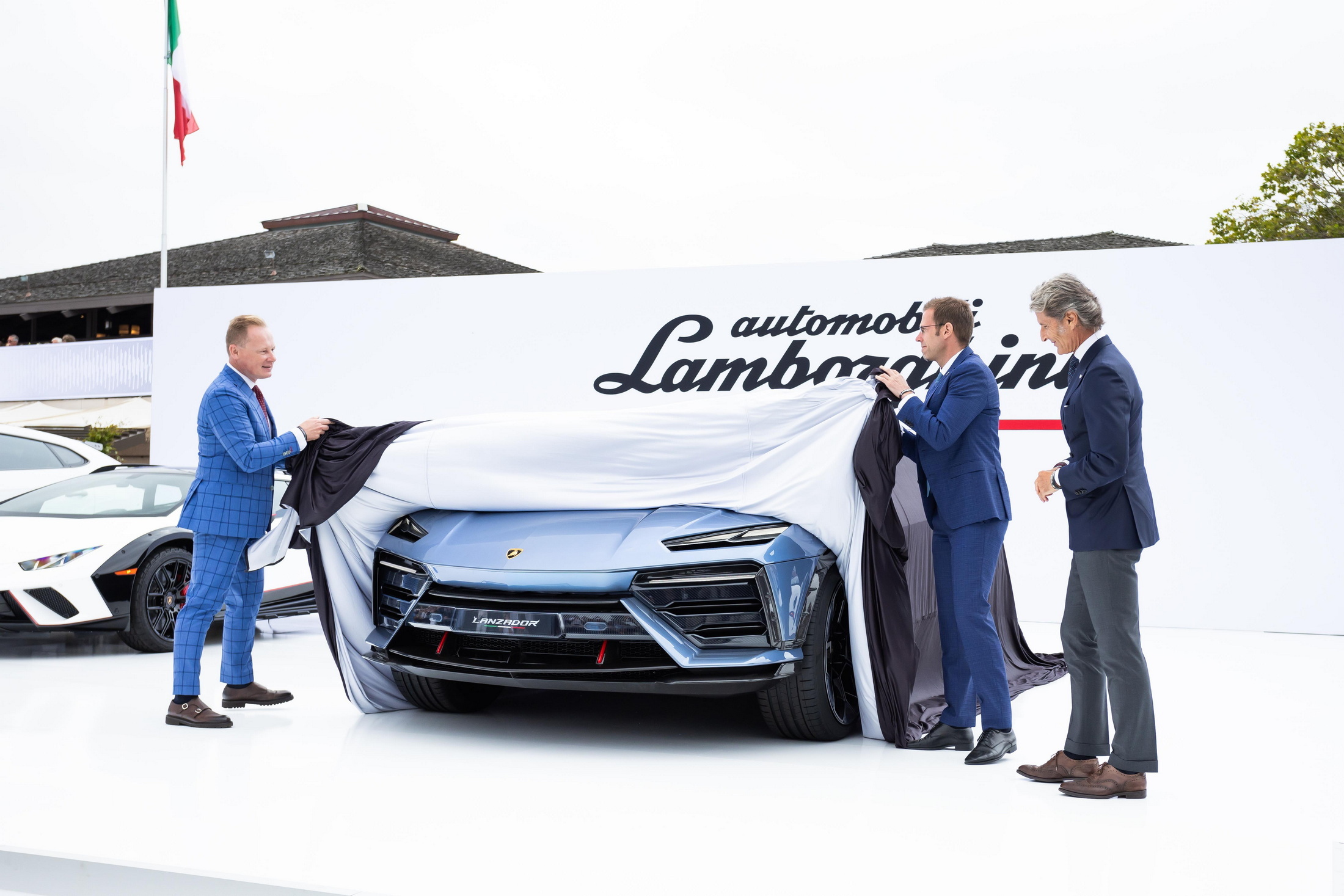 View Live Pics Of Lamborghini Lanzador Electric Super-Crossover | Carscoops