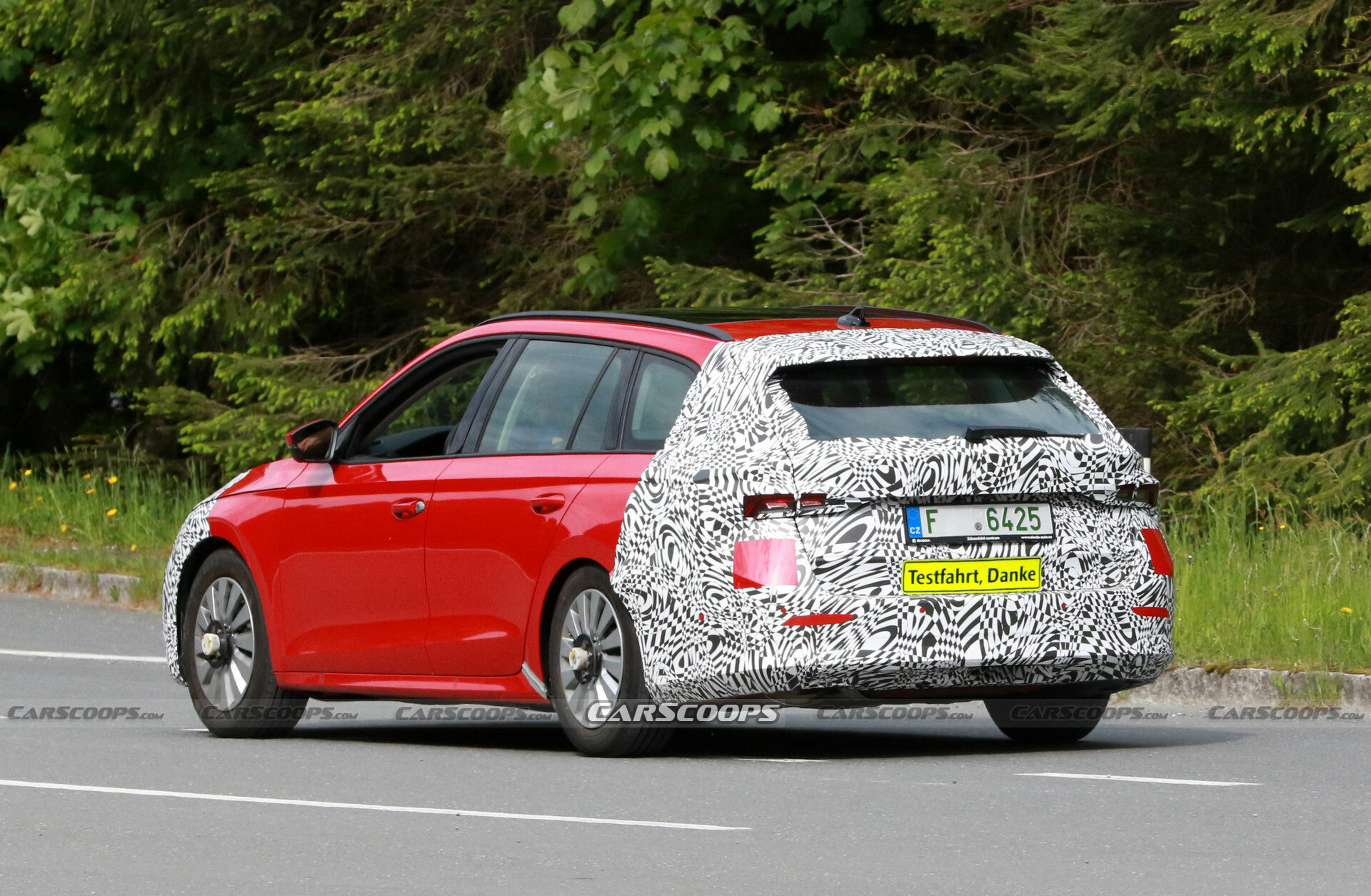 2024 Skoda Octavia Spied With Revised Styling And Updated Interior ...