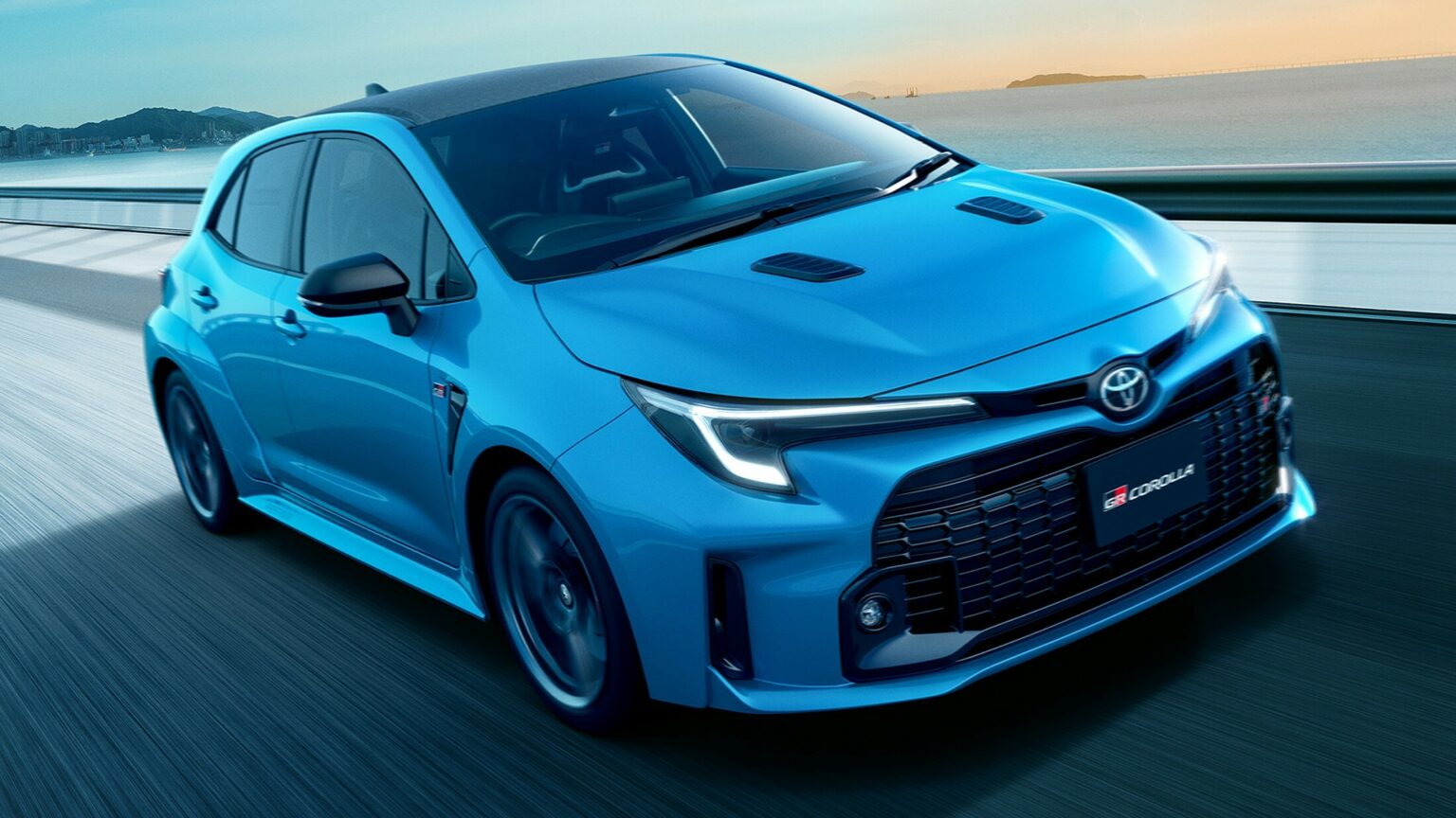 Toyota GR Corolla Gets Mild Updates In Japan Including New Cyan Color ...