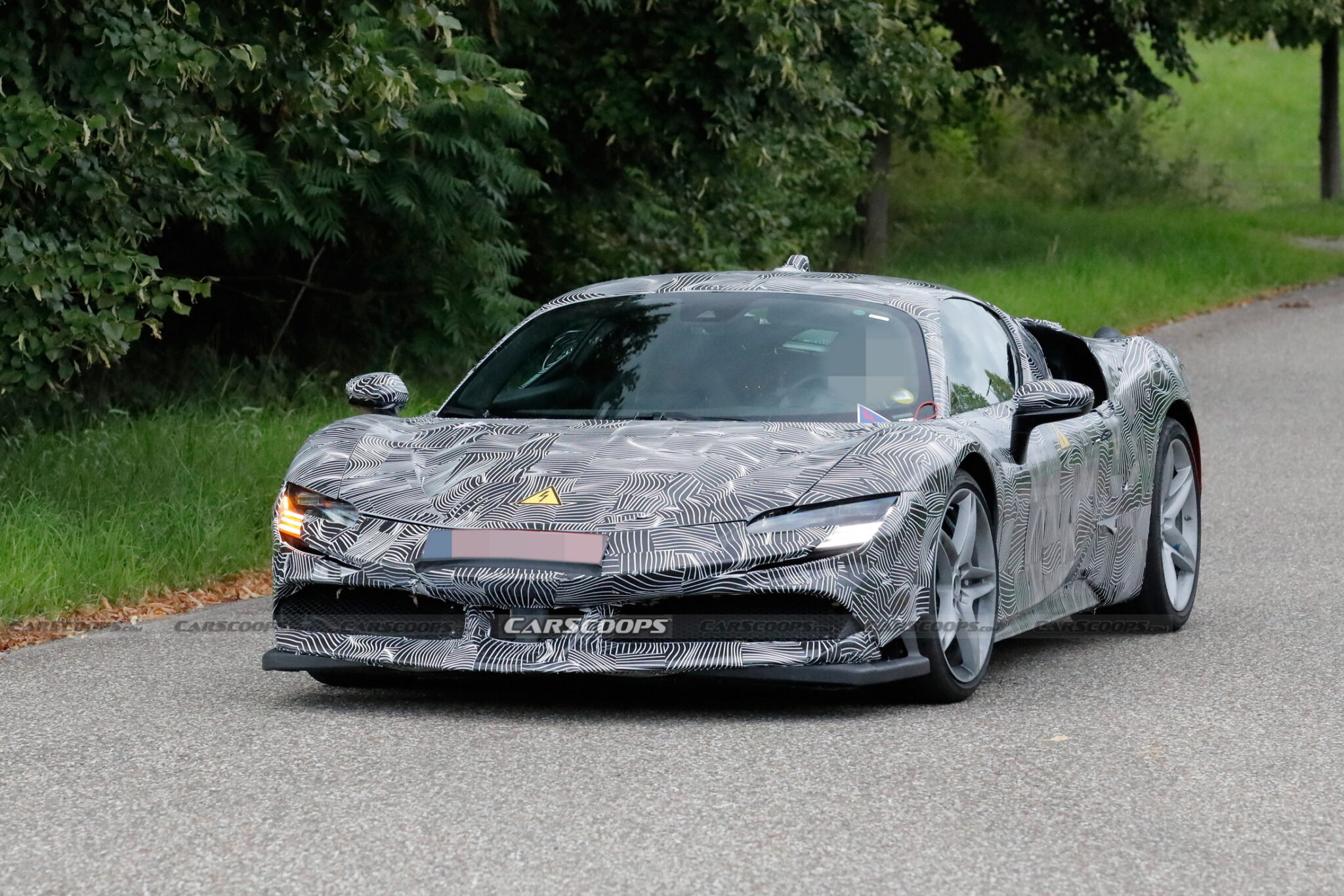 Ferrari Caught Testing Followup To The SF90 Hybrid For The First Time ...