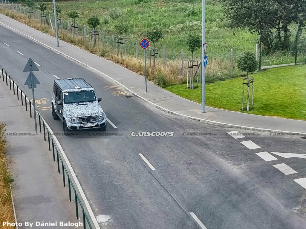 U Spy The Facelifted Mercedes G-Class And Its Timeless Design | Carscoops