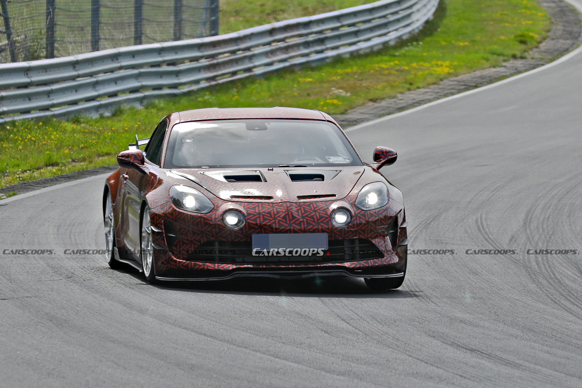 Alpine A110 R Prototype Spied With More Aggressive Aero | Carscoops