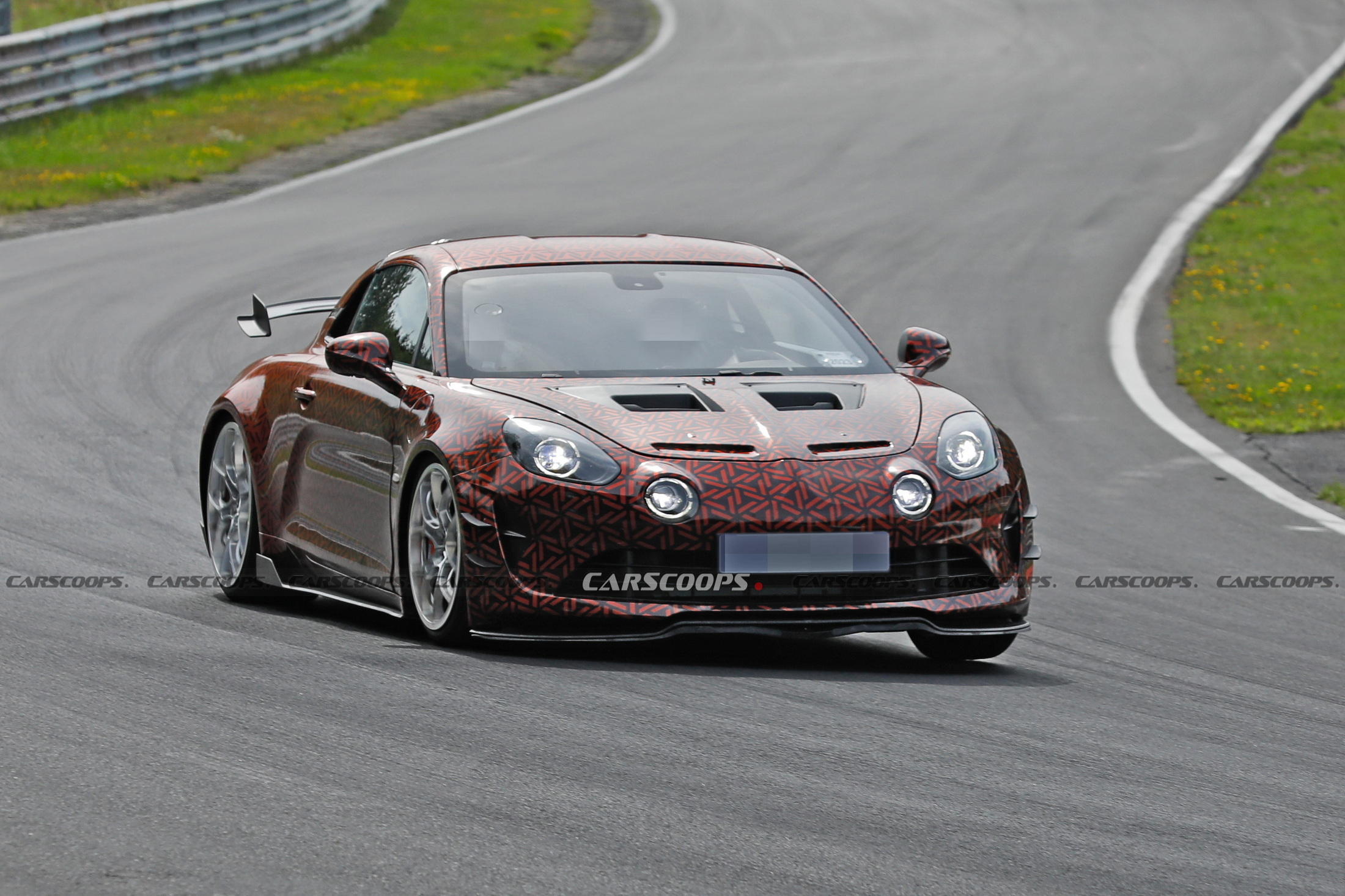 Alpine A110 R Prototype Spied With More Aggressive Aero | Carscoops