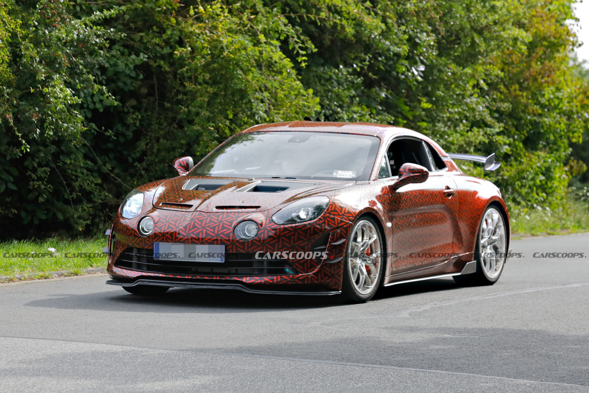 Alpine A110 R Prototype Spied With More Aggressive Aero | Carscoops