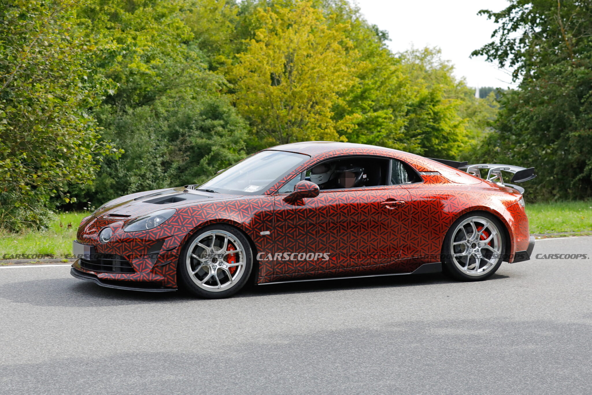 Alpine A110 R Prototype Spied With More Aggressive Aero | Carscoops