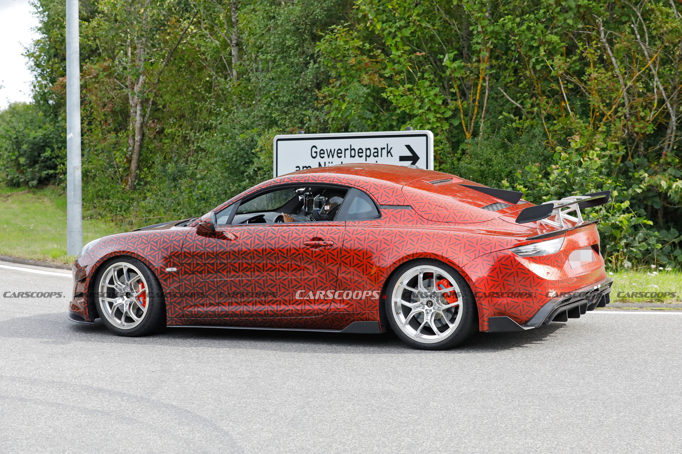 Alpine A110 R Prototype Spied With More Aggressive Aero | Carscoops