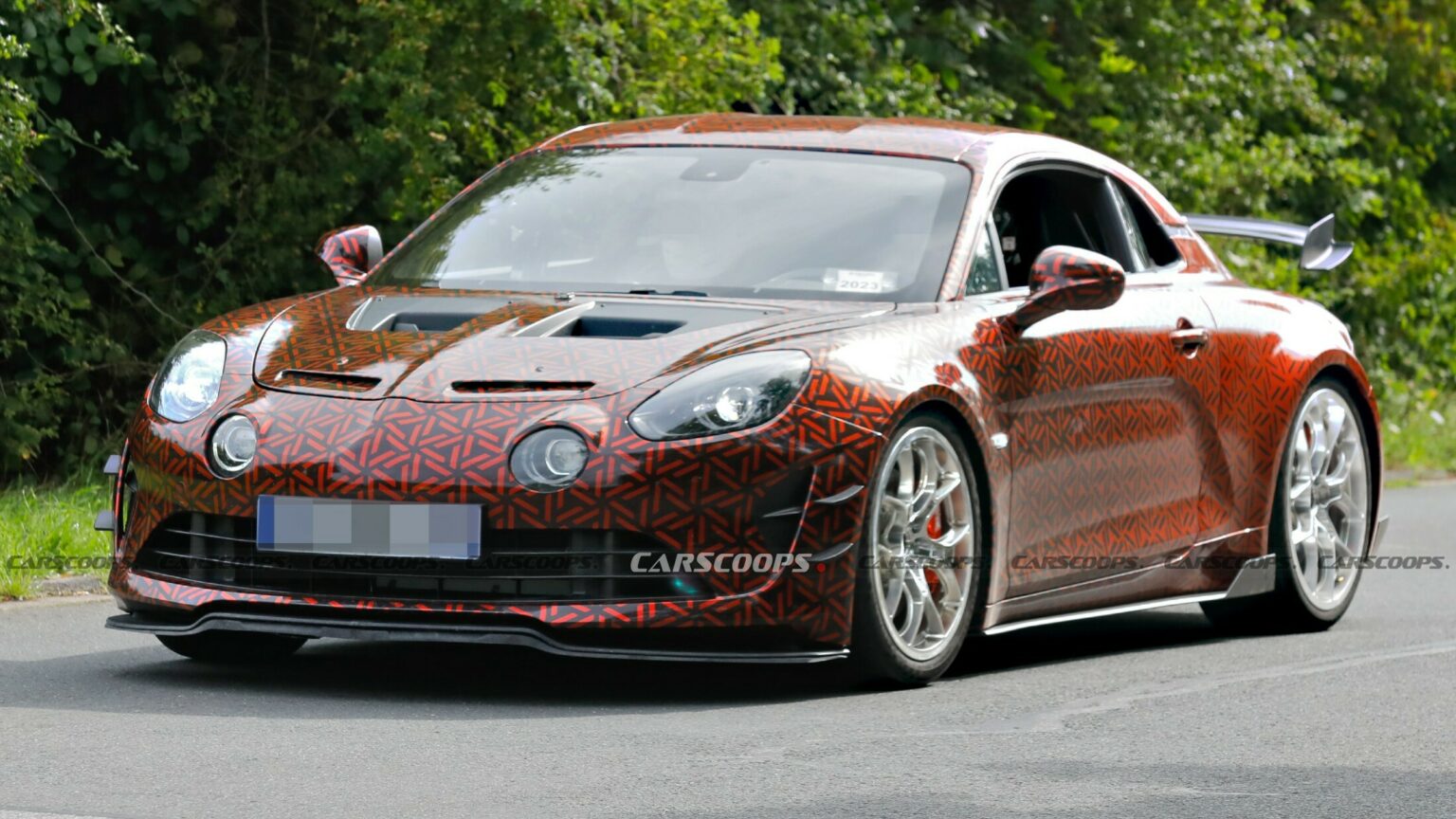 Alpine A110 R Prototype Spied With More Aggressive Aero | Carscoops