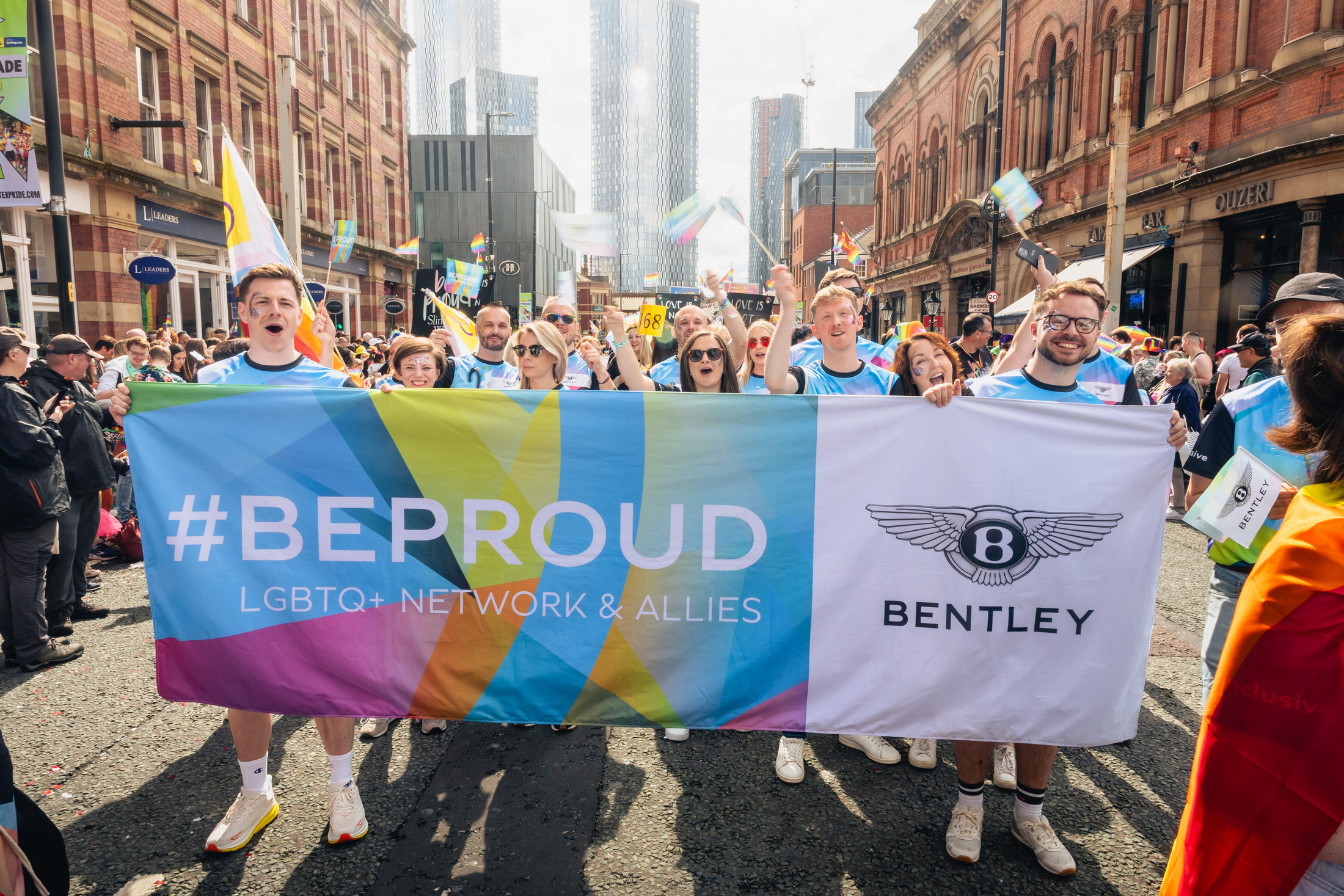 Bentley Joins Pride Parade With Special Rainbow-Themed Continental GTC ...