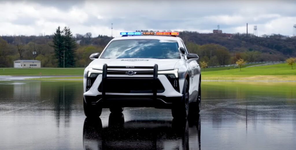 Chevy Blazer EV Cop Car Carries 105 kWh Of Power | Carscoops