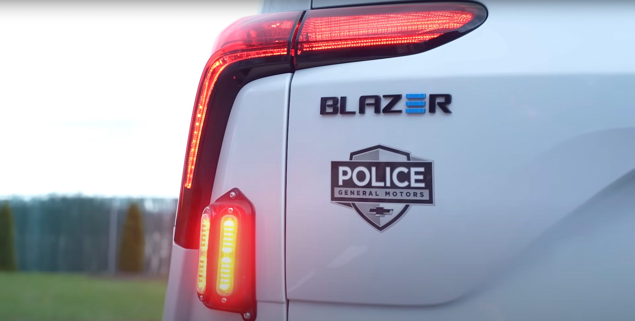 Chevy Blazer EV Cop Car Carries 105 kWh Of Power | Carscoops