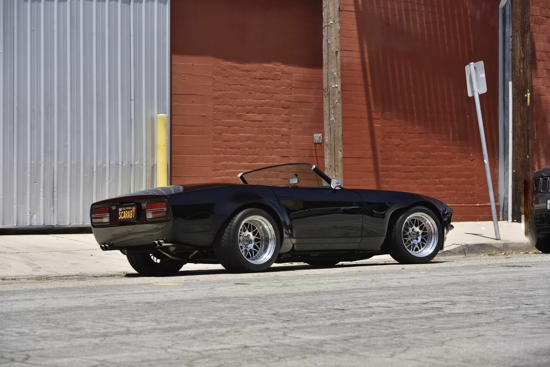 This Unique Datsun 240Z Roadster Also Has A Massive 7.4-Liter V8 With ...