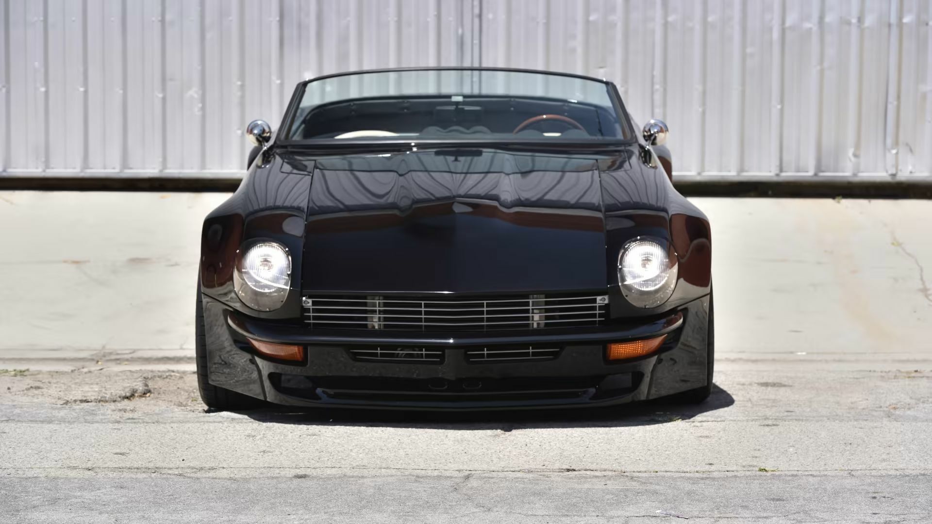 This Unique Datsun 240Z Roadster Also Has A Massive 7.4-Liter V8 With ...