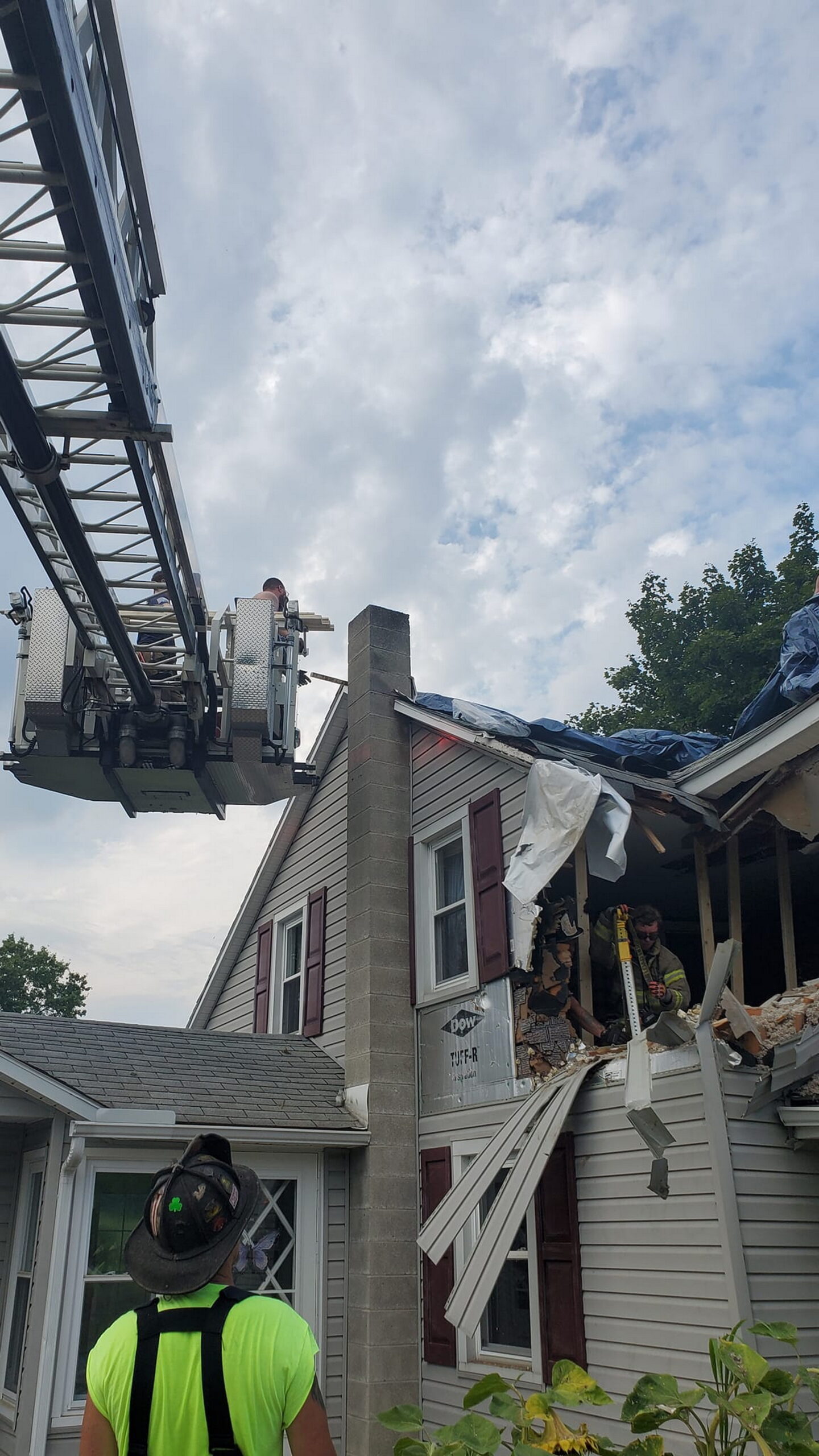 Toyota Corolla Launches Off Culvert Into Second Story Of House In Crash ...