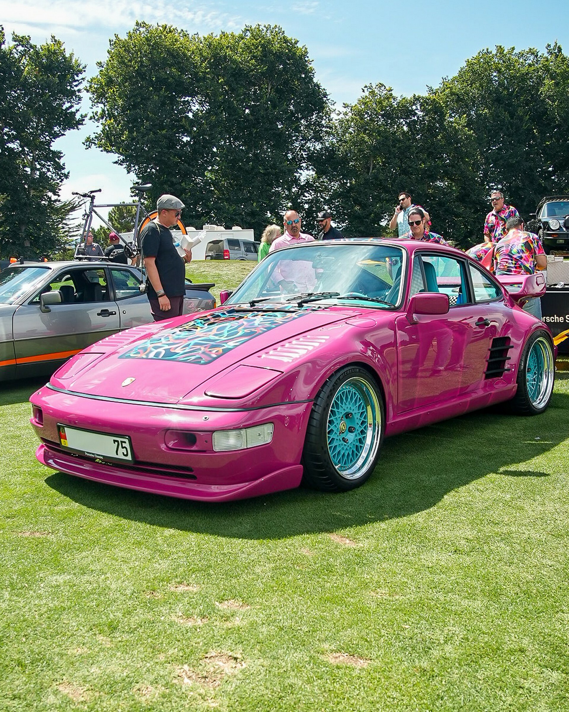 Galpin’s Ruby Star Pink Porsche 930 Turbo Slantnose Packs 850 HP ...