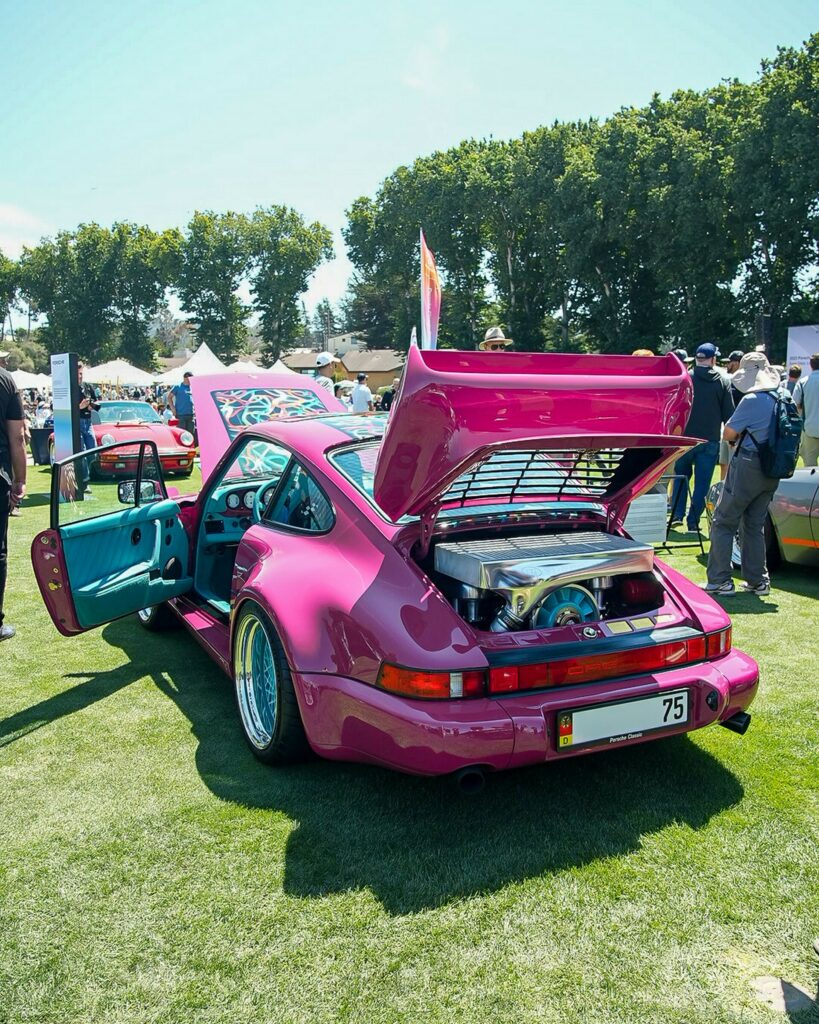 Galpin’s Ruby Star Pink Porsche 930 Turbo Slantnose Packs 850 HP ...
