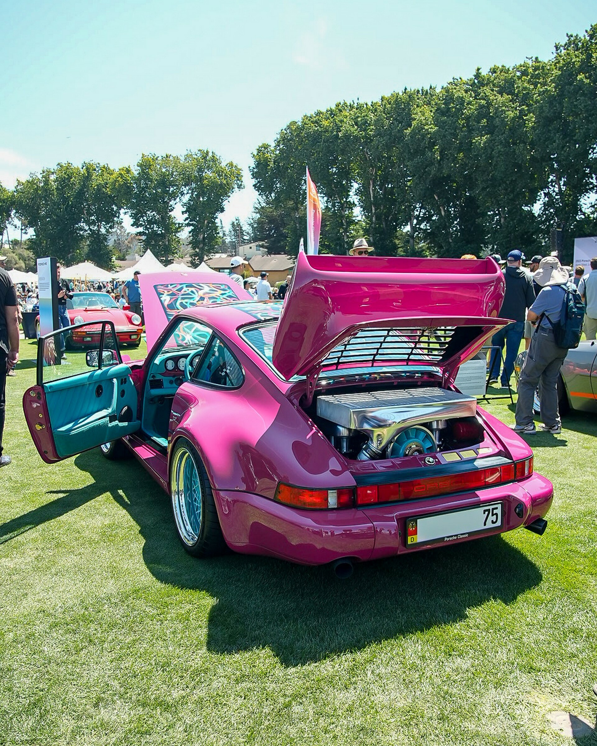 Galpin’s Ruby Star Pink Porsche 930 Turbo Slantnose Packs 850 HP ...