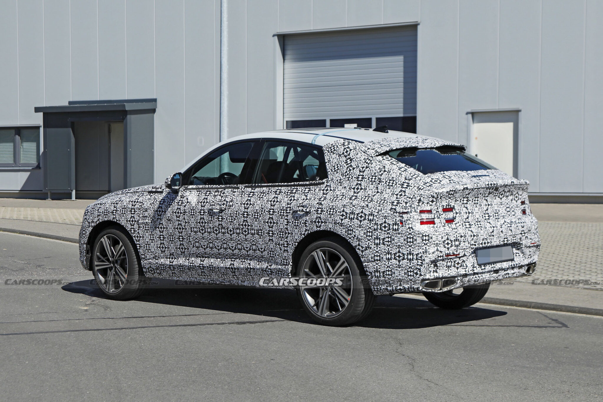 Genesis GV80 Coupe Spied Looking Just Like The Concept | Carscoops