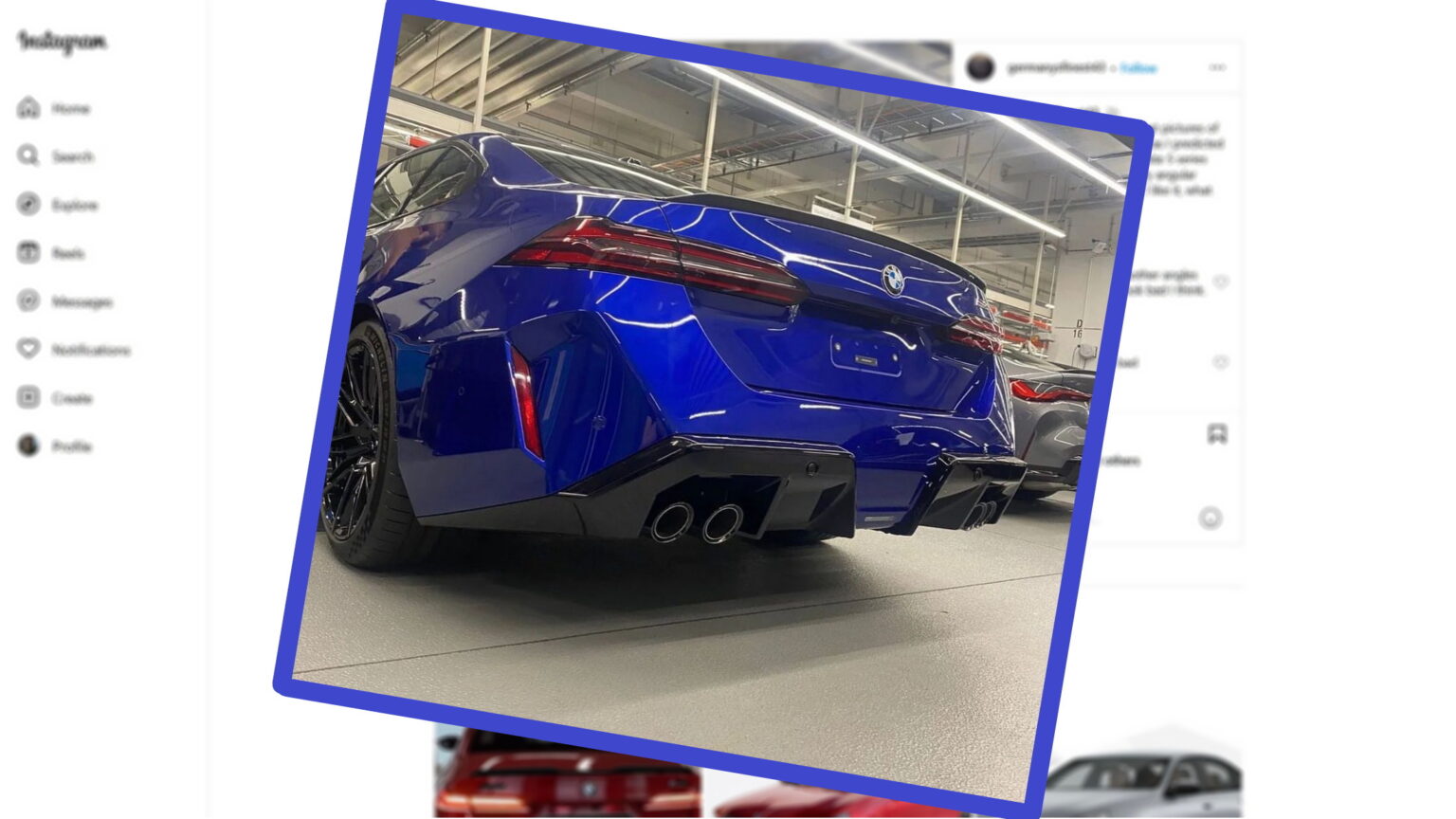Is This The 2025 BMW M5 Showing Us Its Angular Rear-End Way Ahead Of ...