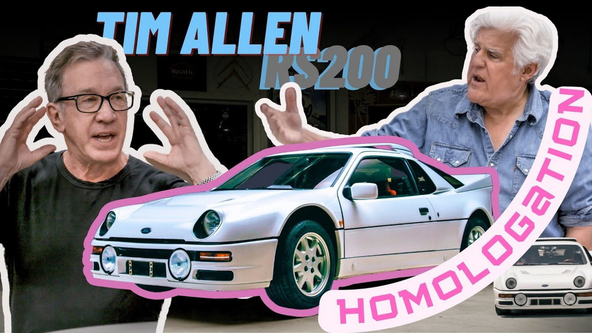 Tim Allen Drops By Jay Leno’s Garage With His Super-Rare Ford RS200 ...