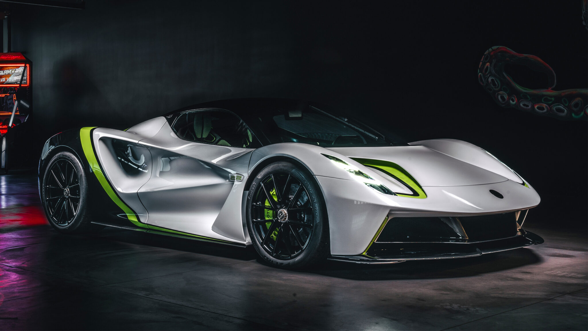 Jenson Button Collects His Brawn GP-Inspired Lotus Evija In Monterey ...