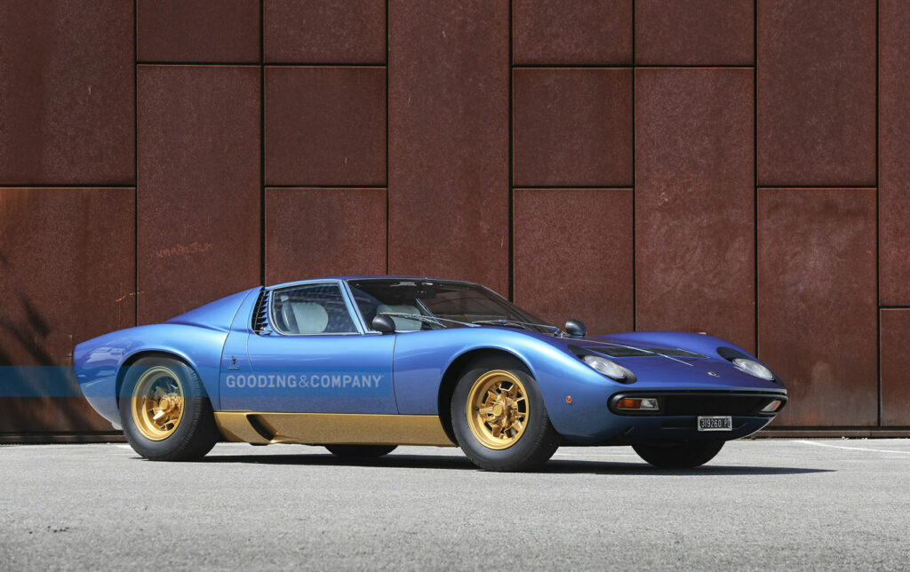 This Beautiful Blue-Gold 1972 Lamborghini Miura P400 SV Is The Perfect ...