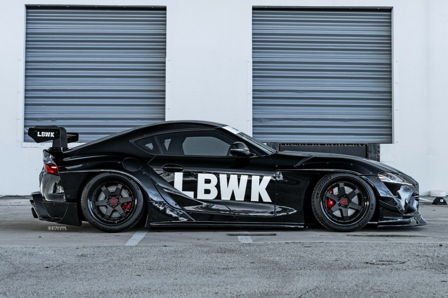 This Widebody Toyota Supra From Liberty Walk Is All About The Looks ...