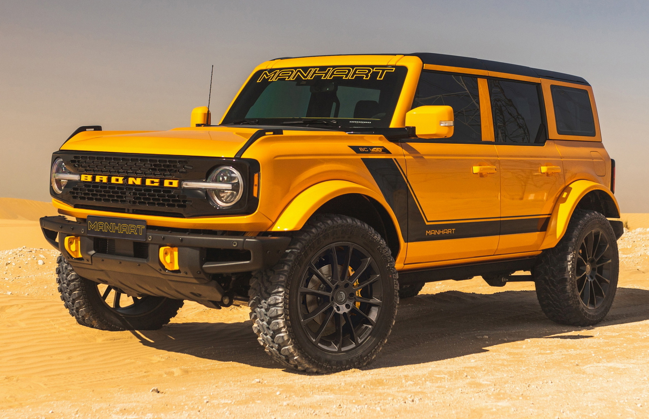 Manhart’s Ford Bronco BC 400 Has Raptor-Matching Specs But Is Limited ...