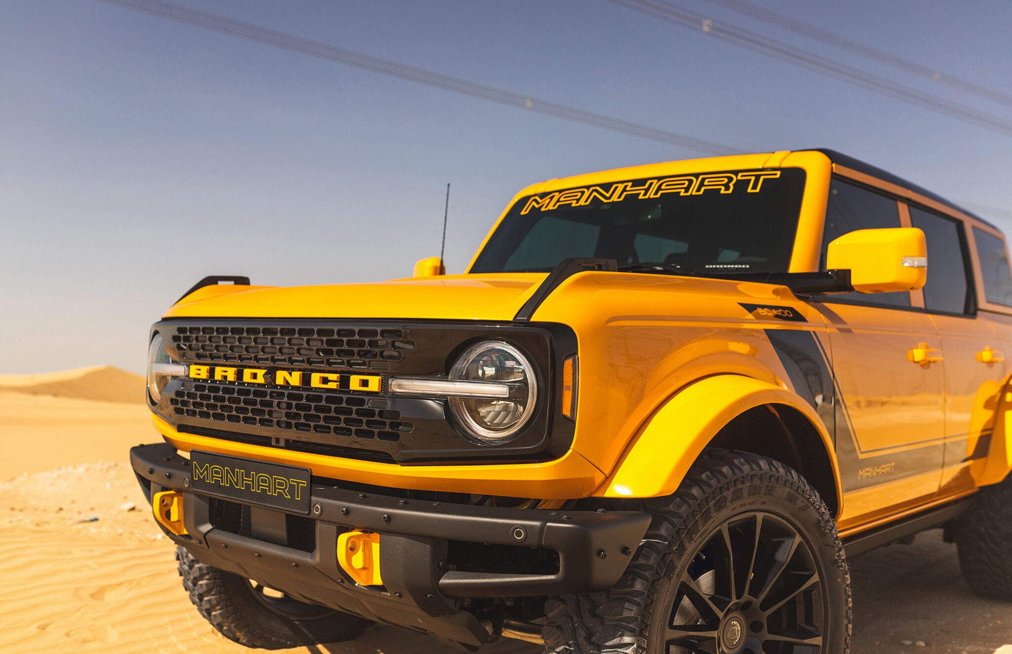 Manhart’s Ford Bronco BC 400 Has Raptor-Matching Specs But Is Limited ...