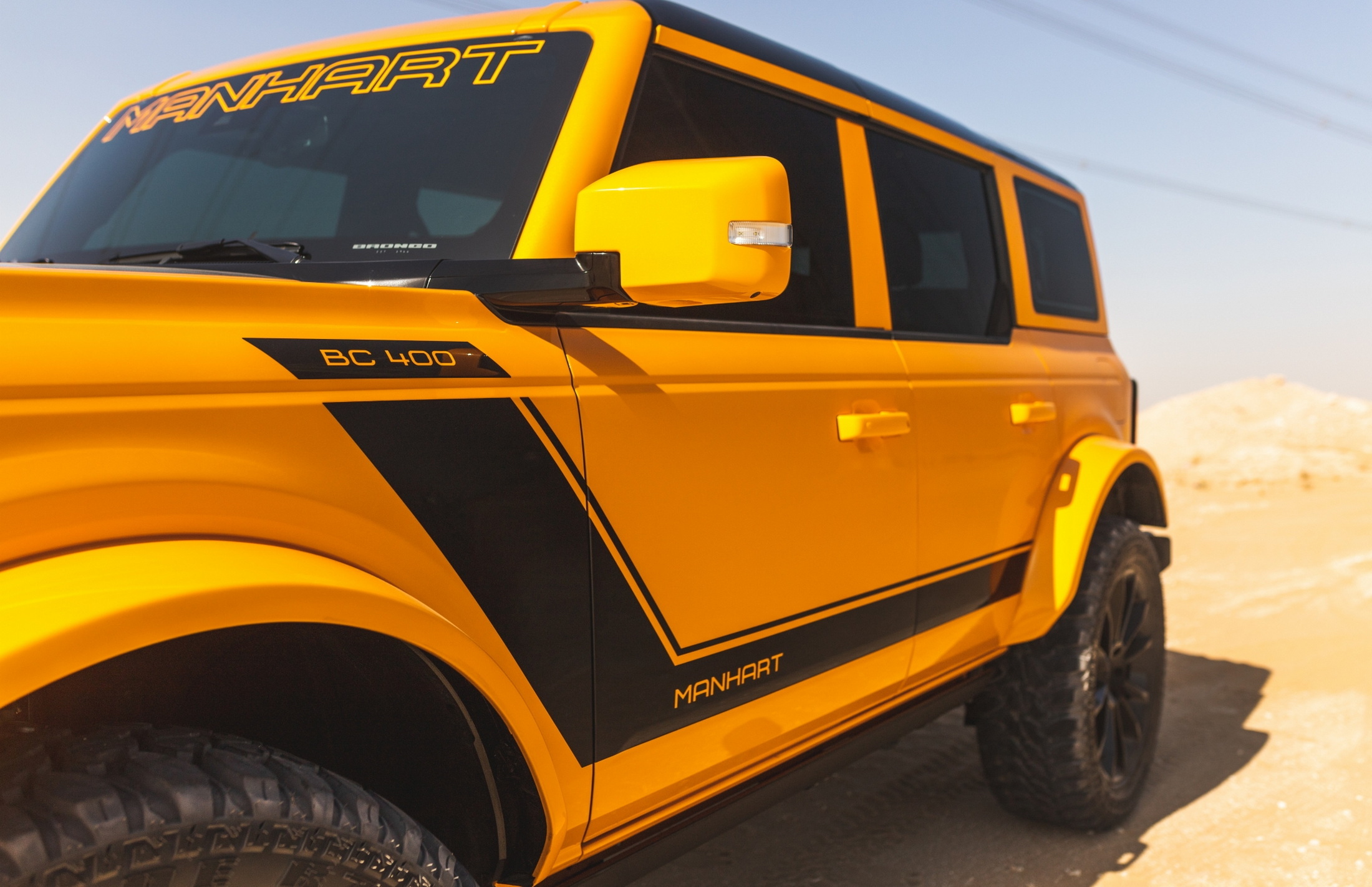 Manhart’s Ford Bronco BC 400 Has Raptor-Matching Specs But Is Limited ...