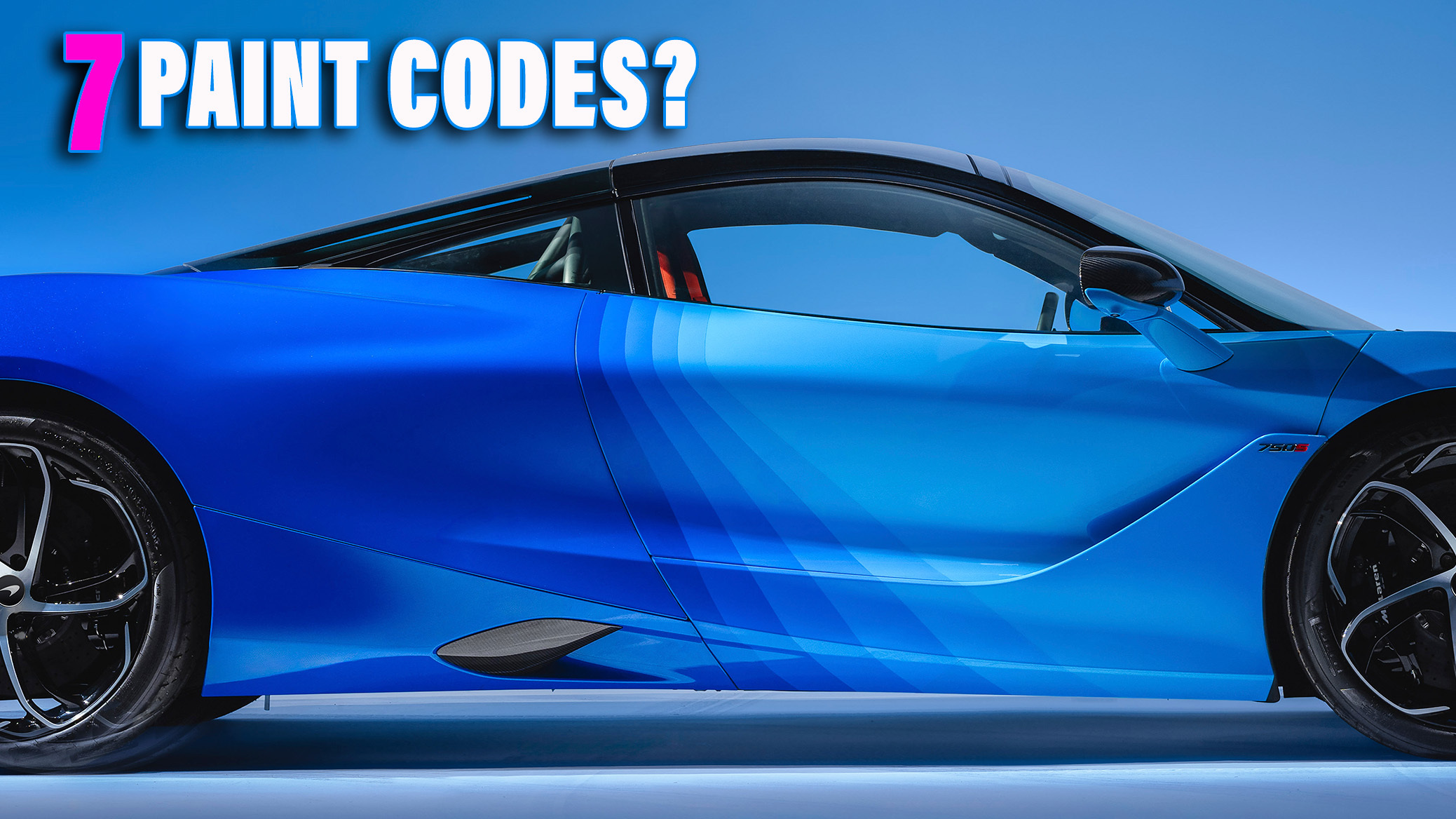 McLaren’s MSO Spectrum Theme Paint Is A Repair Shop’s Worst Nightmare ...