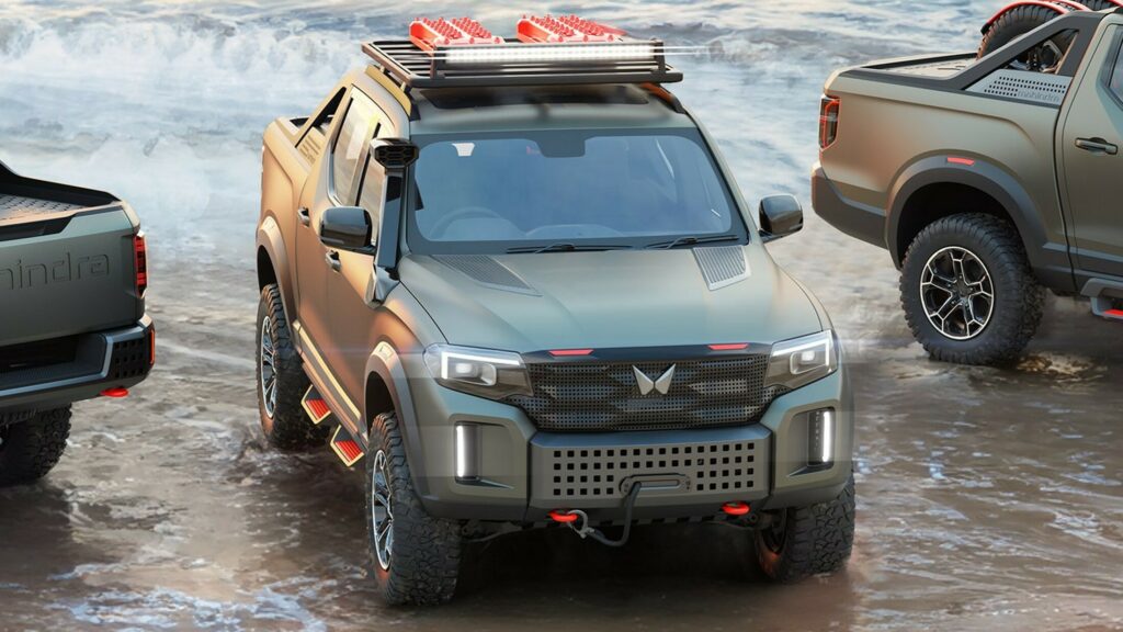 Mahindra Global Pik Up Concept Previews New Hilux Truck Rival For 2025 ...