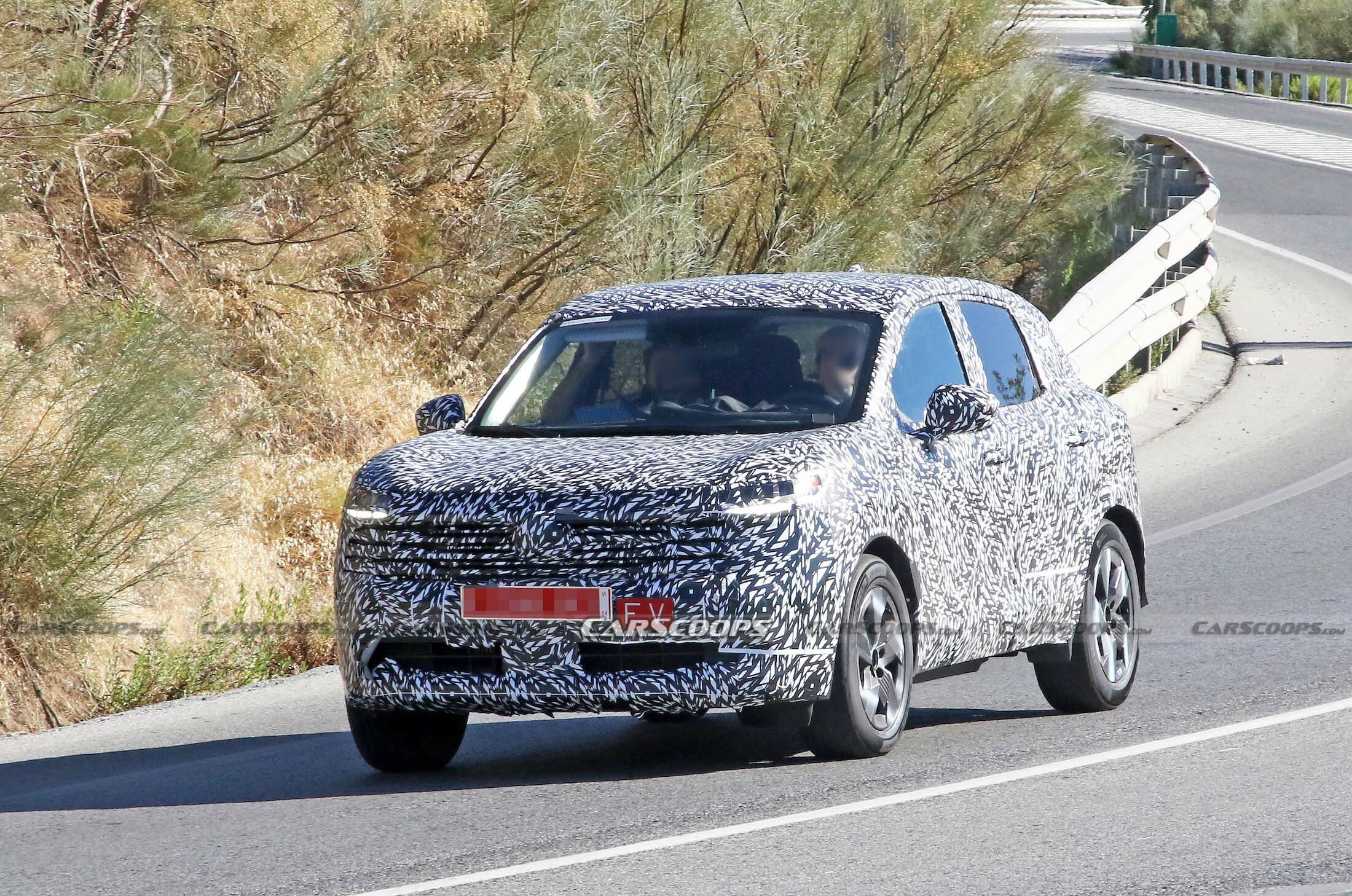 2025 Nissan Kicks Shows Off Boxy Nose And Coke-Bottle Hips | Carscoops