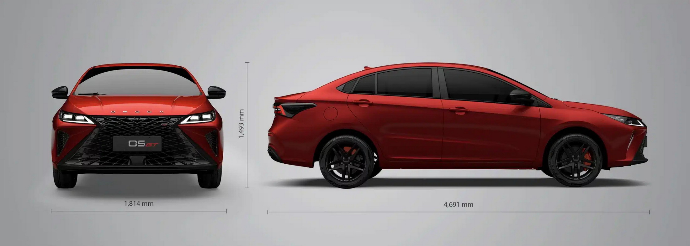 Chinese Omoda O5 GT Sedan Debuts In Mexico With A Lexus Face, 194 HP 1 ...