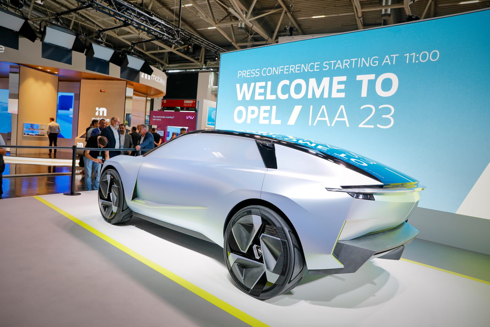 Opel Unveils Futuristic Electric Coupe-Crossover Concept At The Munich ...