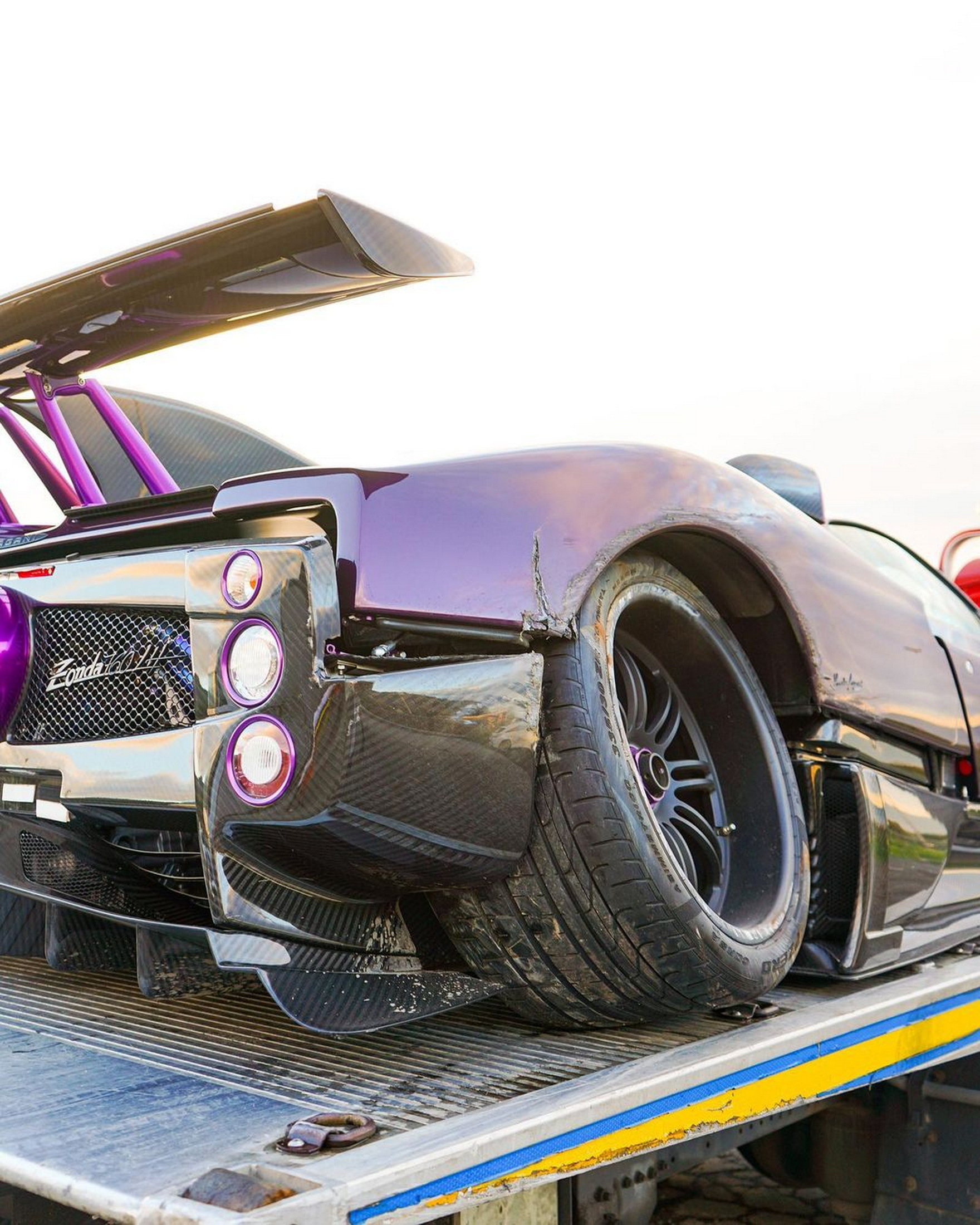 Dashcam Captures Hamilton’s Bespoke Pagani Zonda 760 LH Crashing ...