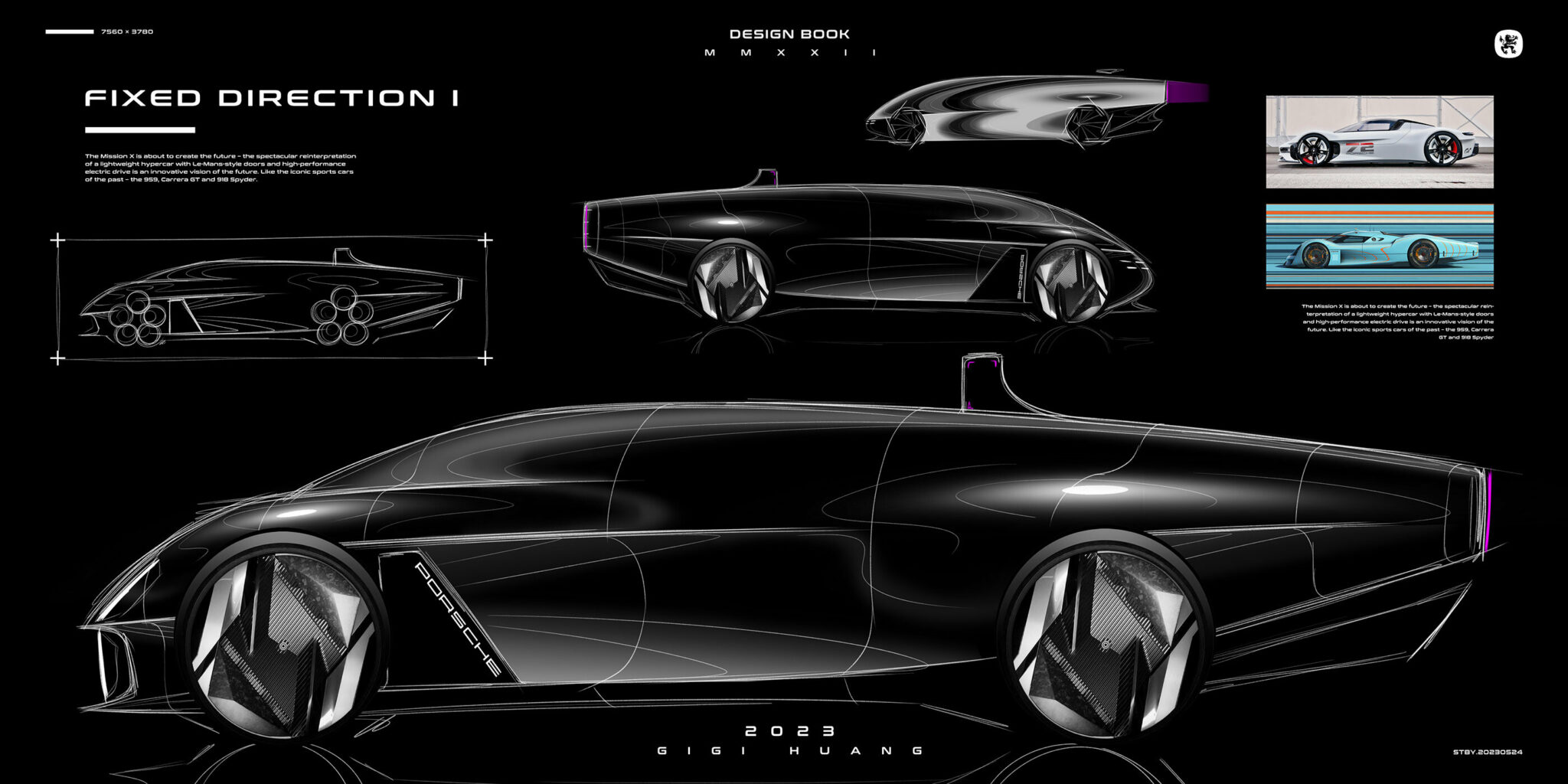 Porsche Mission S Study Is An Imaginary Hyper-Minivan For The Whole ...