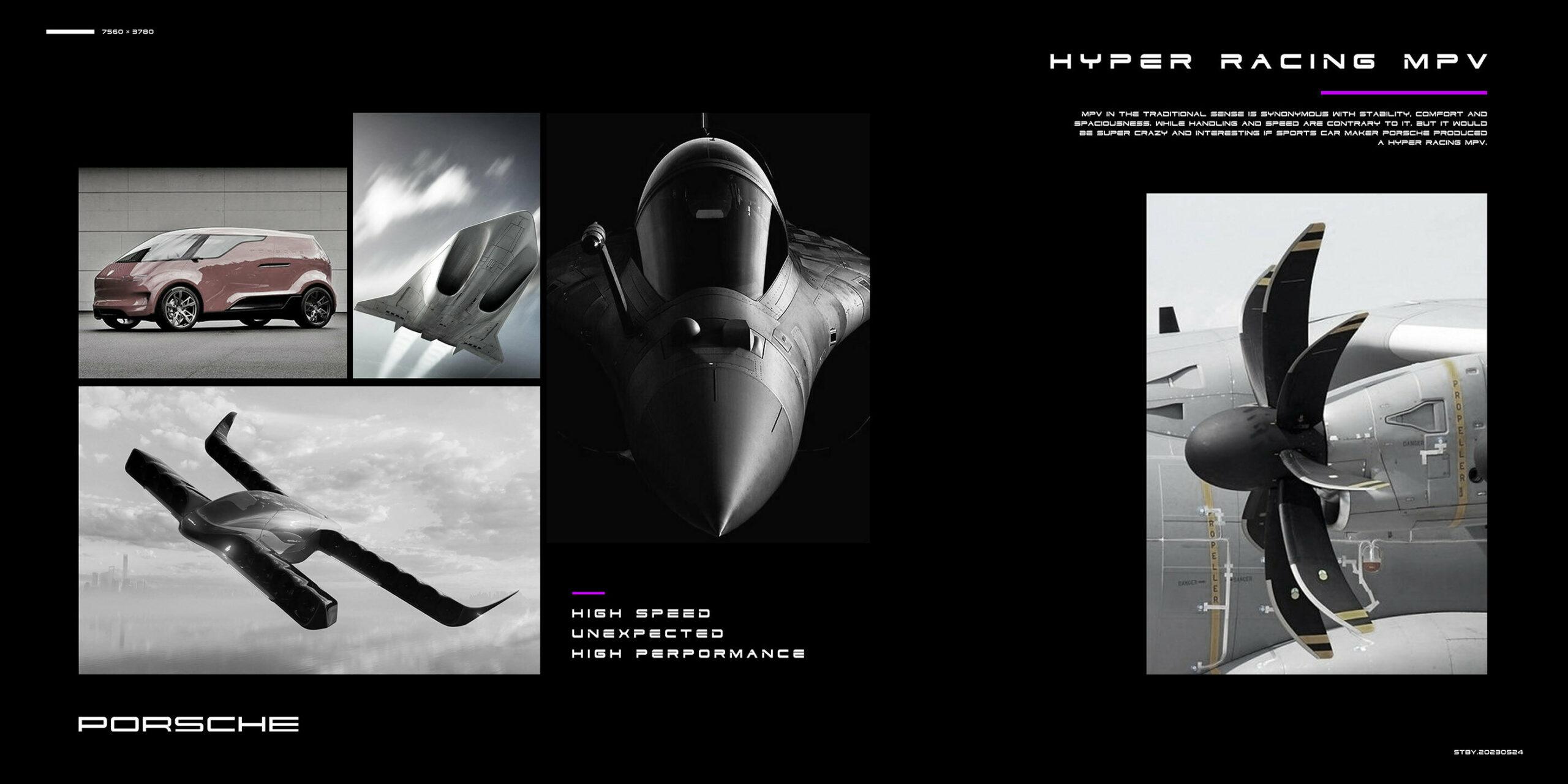 Porsche Mission S Study Is An Imaginary Hyper-Minivan For The Whole ...