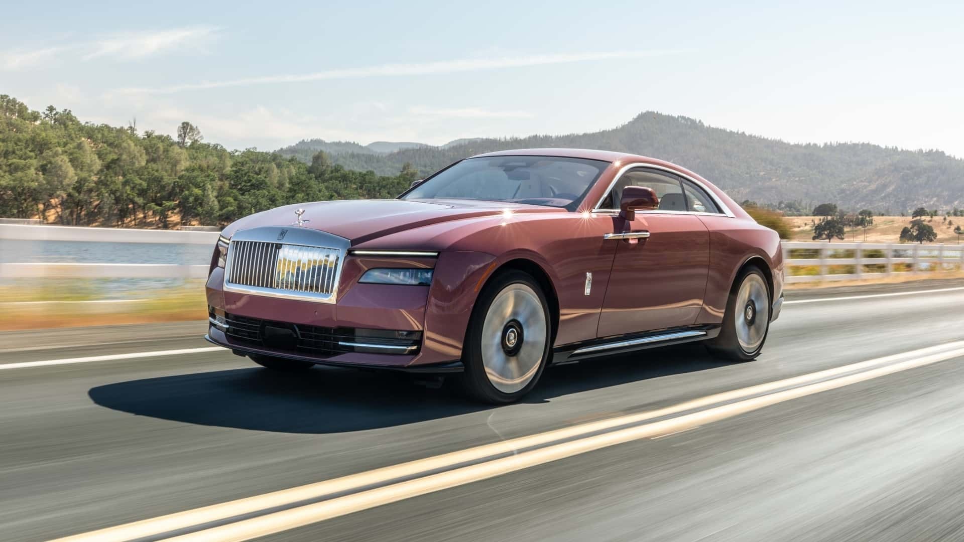 Rolls-Royce Spectre Lands In Monterey With Morganite Pink Paint | Carscoops
