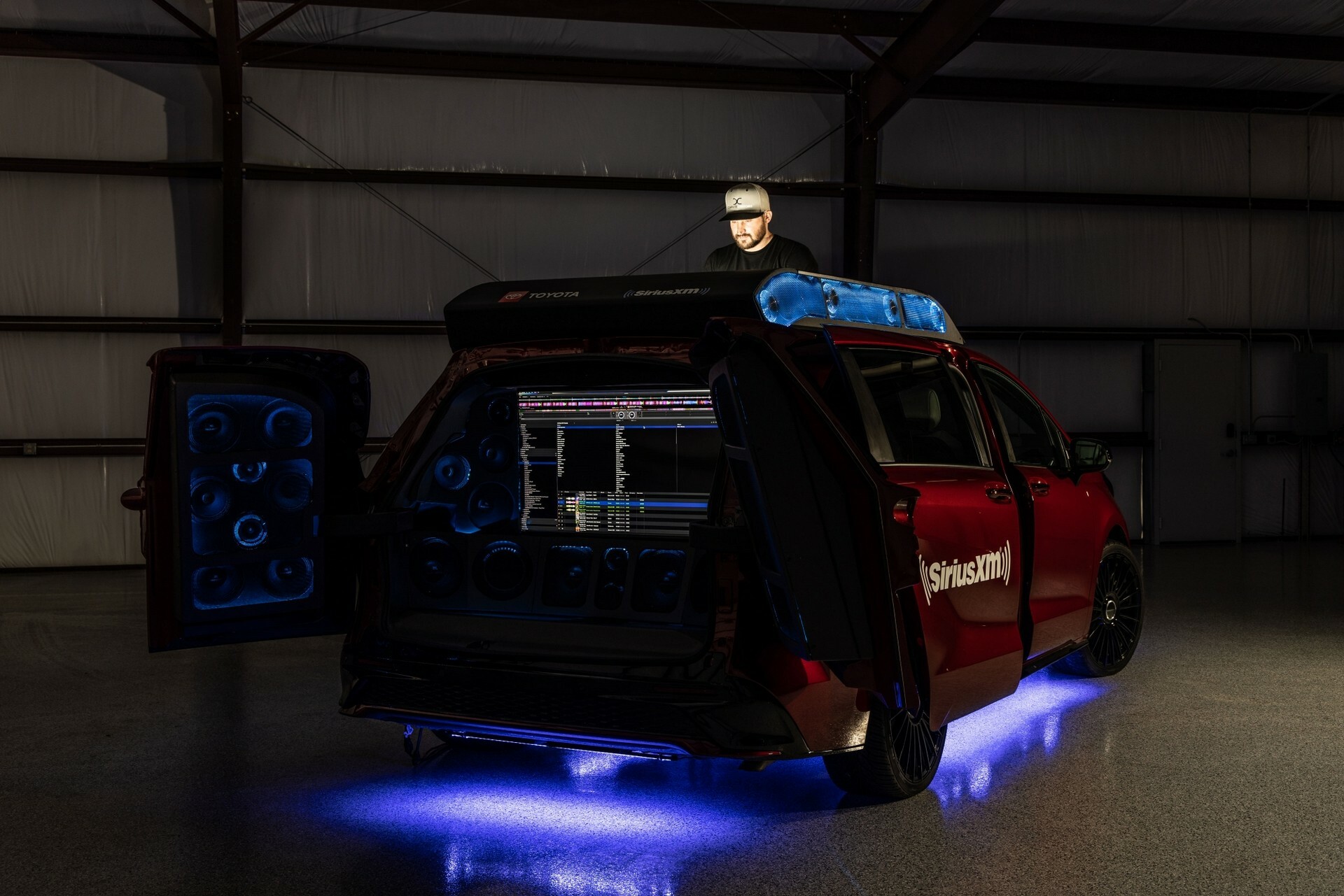 Toyota Sienna Remix Concept Debuts As A Mobile DJ Booth Complete With ...