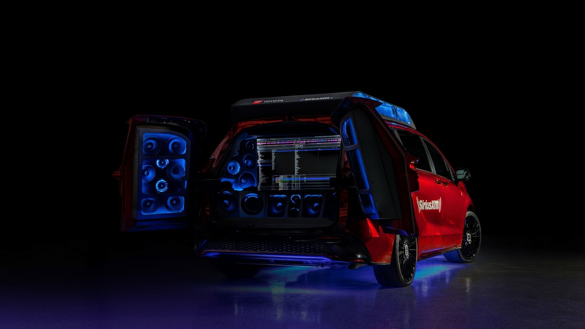 Toyota Sienna Remix Concept Debuts As A Mobile DJ Booth Complete With ...