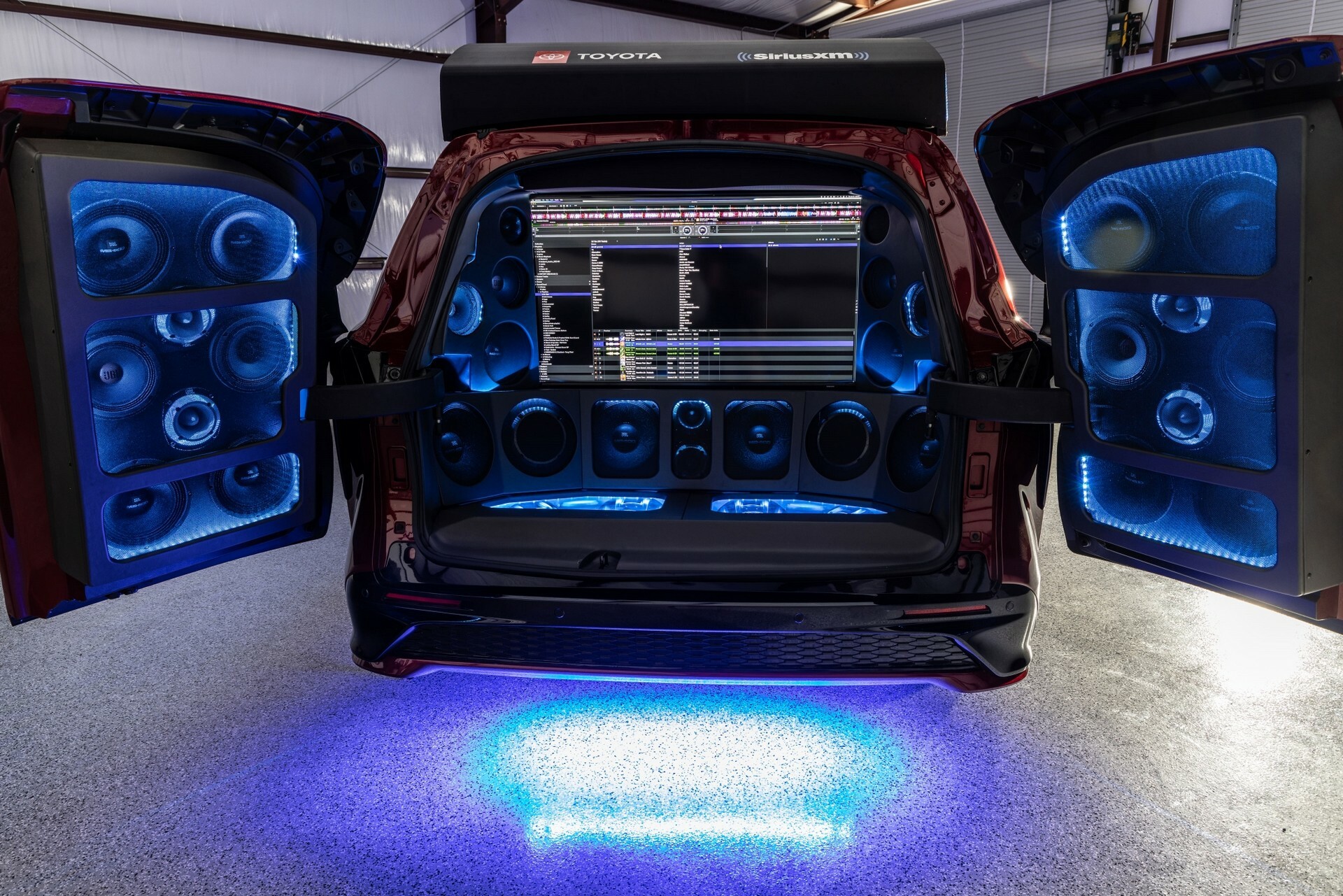 Toyota Sienna Remix Concept Debuts As A Mobile DJ Booth Complete With ...