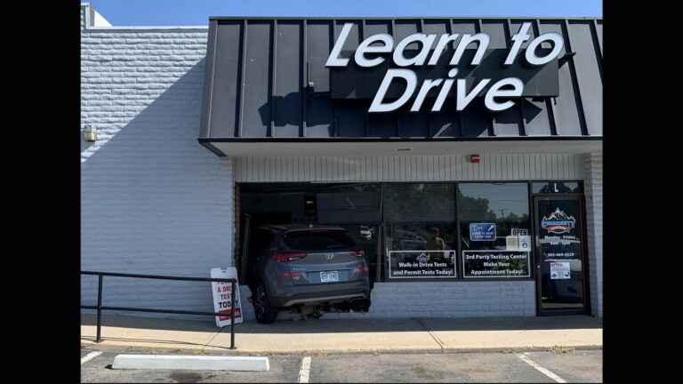 Instructor Embarrassingly Plows Through Front Of Driving School | Carscoops