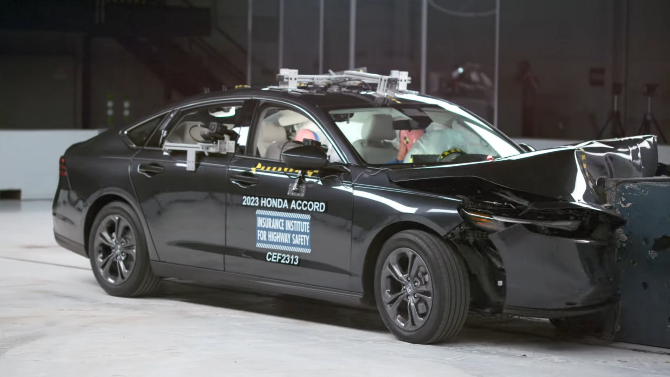 2023 Honda Accord Only Mid-Size Car To Ace IIHS’ Rear Seat Safety Test ...