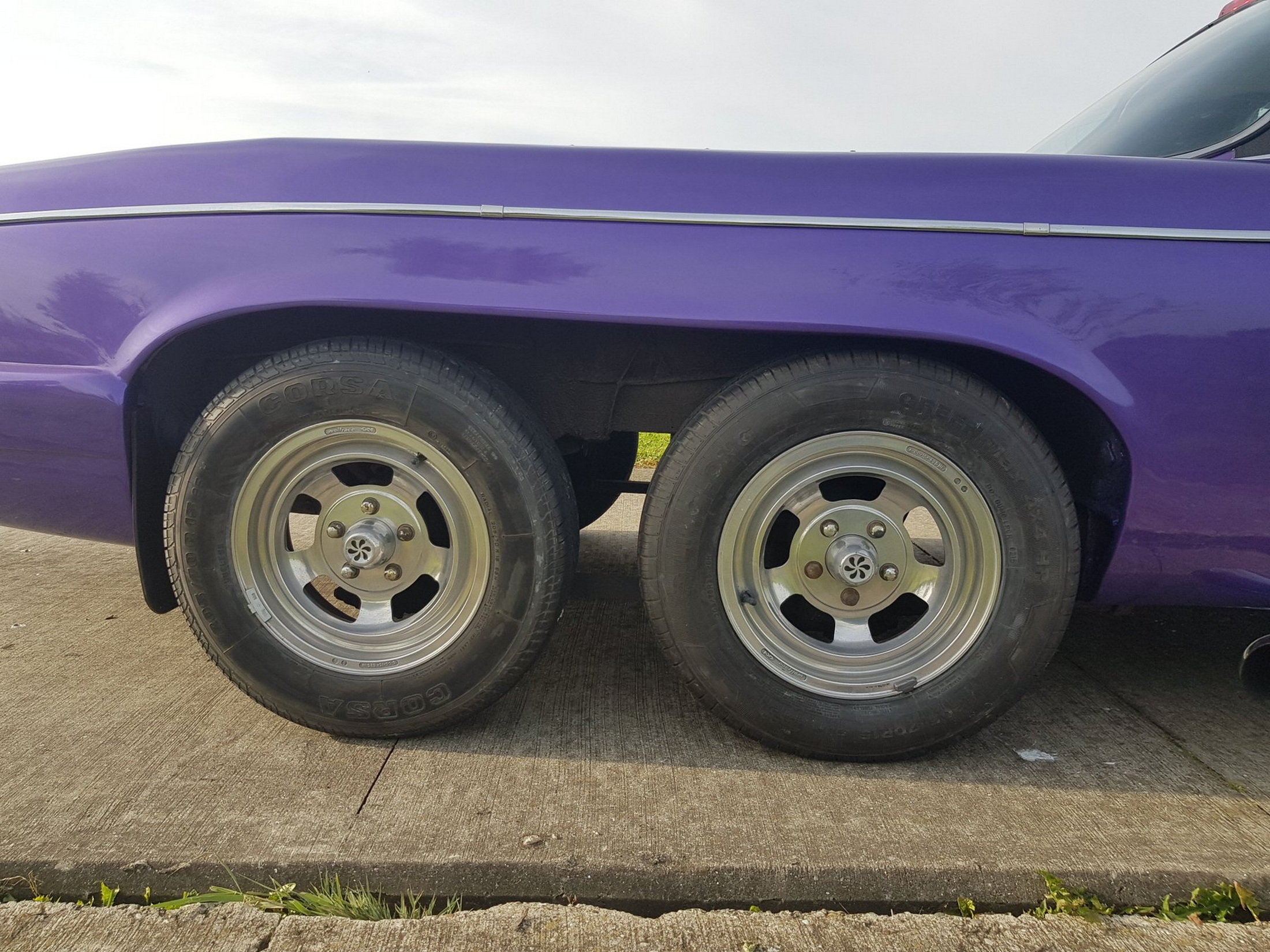 Behold The Purple Thunder: The Six-Wheeled Jaguar Daimler Double Six ...