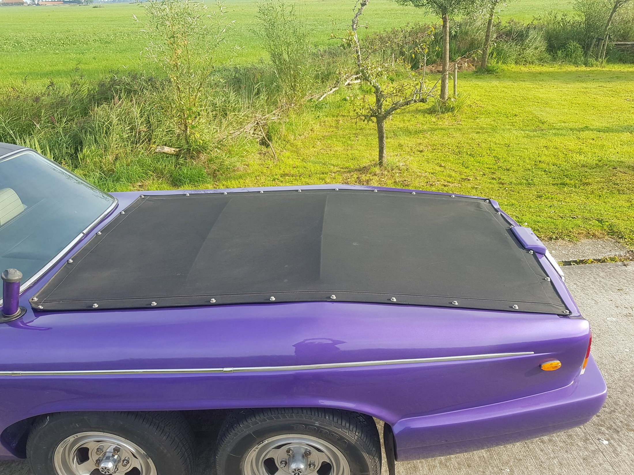 Behold The Purple Thunder: The Six-Wheeled Jaguar Daimler Double Six ...