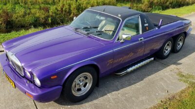 Behold The Purple Thunder: The Six-Wheeled Jaguar Daimler Double Six ...