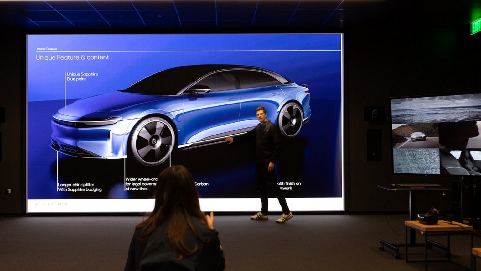 Lucid Uses Samsung’s Giant 255-Inch Monitor To Design Cars Faster ...