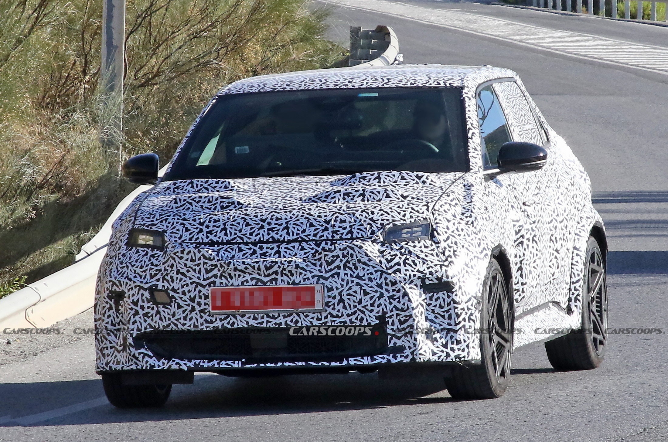 2024 Alpine A290 Electric Hot Hatch Tries To Hide Sharp Bodykit In Spy ...